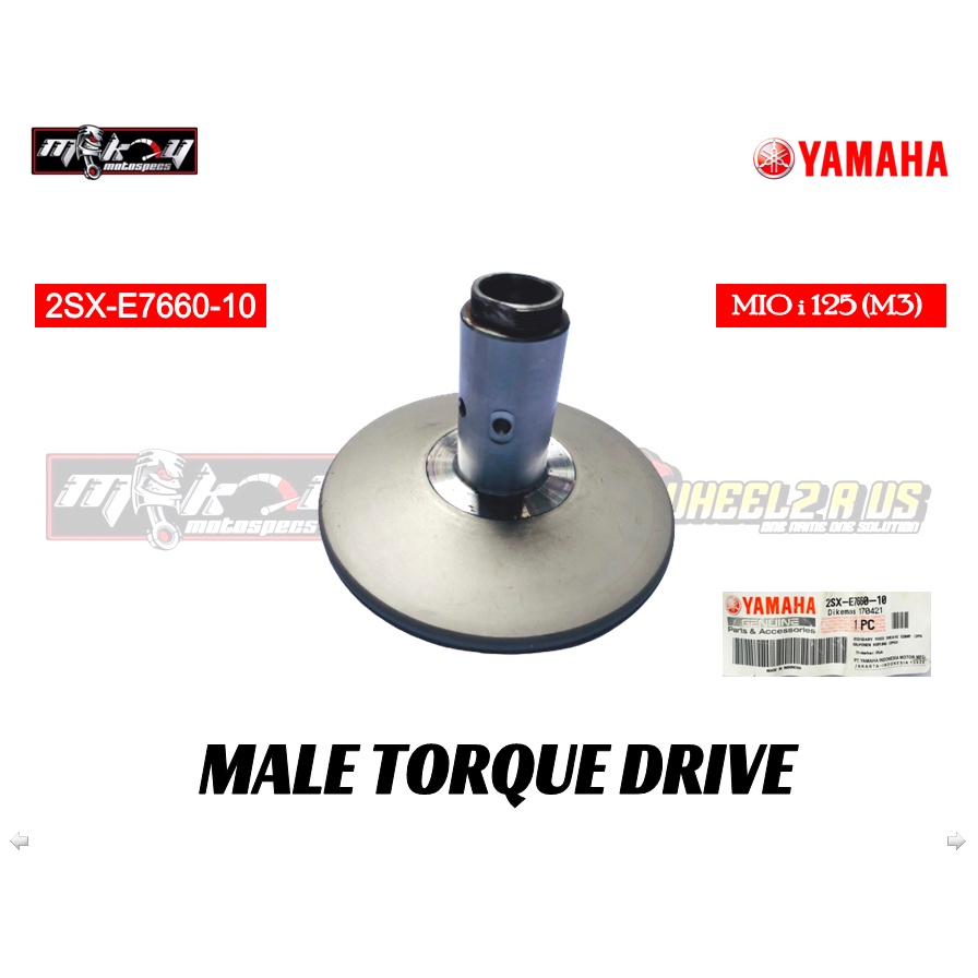 YAMAHA GENUINE MALE TORQUE DRIVE FOR MIO i 125 (M3) (2SX-E7660-10 ...