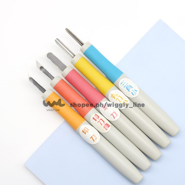 Rubber Carving Tool for DIY Rubber Stamp | Shopee Philippines