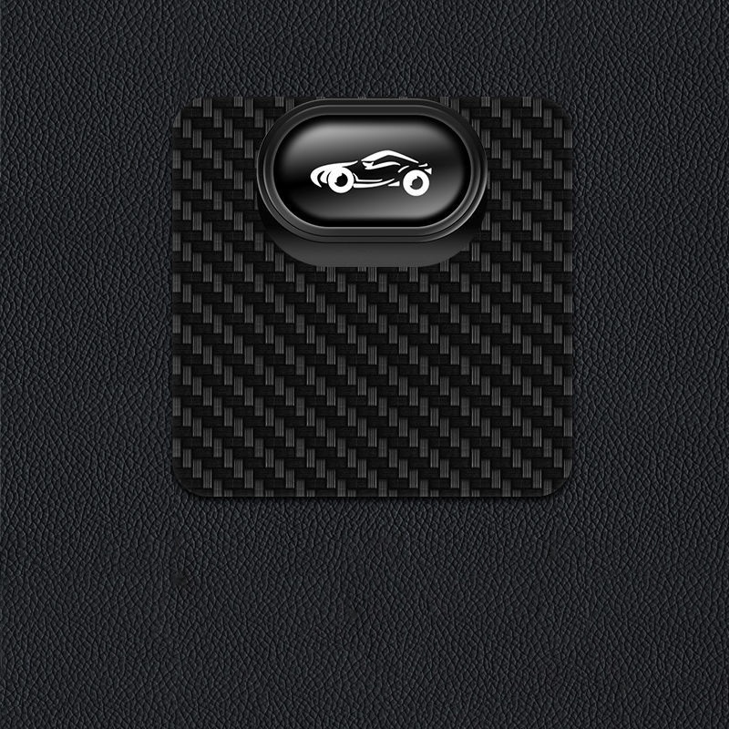 Ford Car Foot Pad Fixed Sticker Carbon Fiber Buckle Tail Box Pad ...