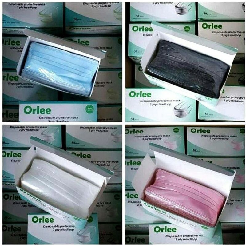 Orlee mask hanger,/ earloop hijab, 50 pcs, white,biru | Shopee Philippines