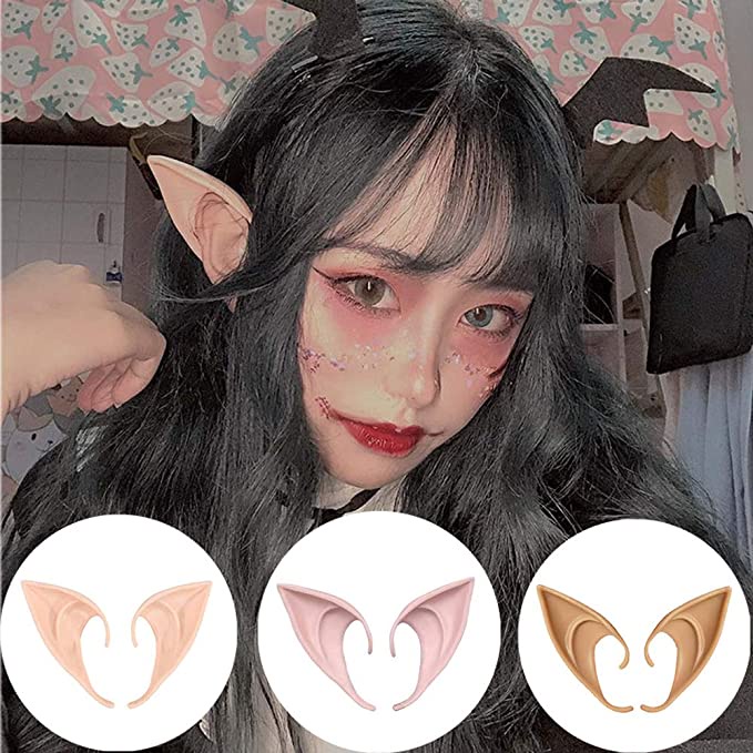 [Christmas Featured] Halloween Products, Novelty Hobbit Latex Elf Ears ...
