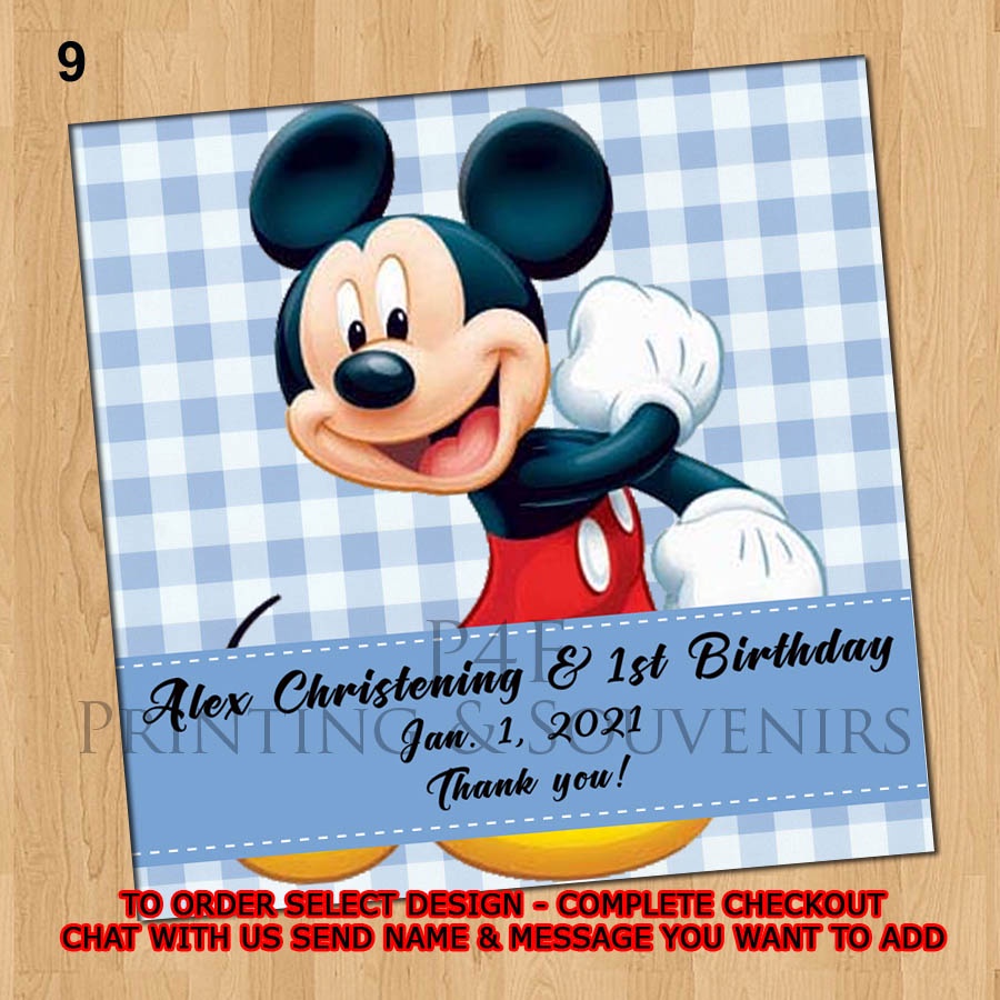 40 Pcs 2 inches Personalized Sticker for Souvenir Party Stickers Birthday Baptism Cocomelon ...