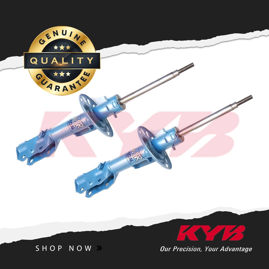 KYB (2pcs) New SR Shock Absorber Front Left & Right for Honda City/Jazz ...