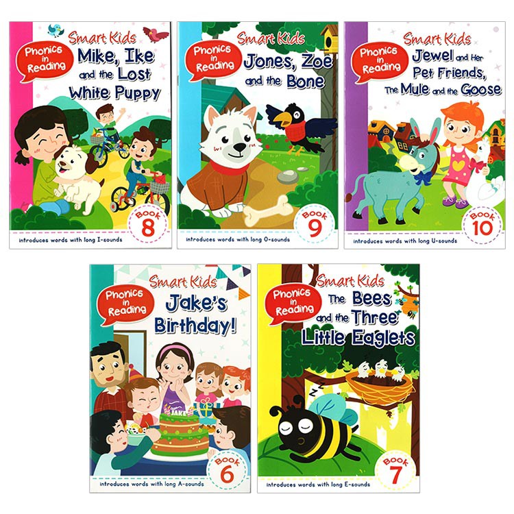 Learn to Read with Phonics in Reading Short and Long Vowels Sounds Set ...