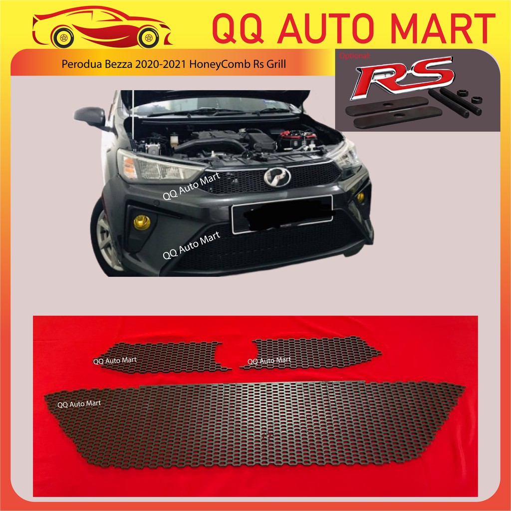 Perodua Bezza (New) 2020-2024 Honeycomb Grill/ Front Grill Honeycomb ...
