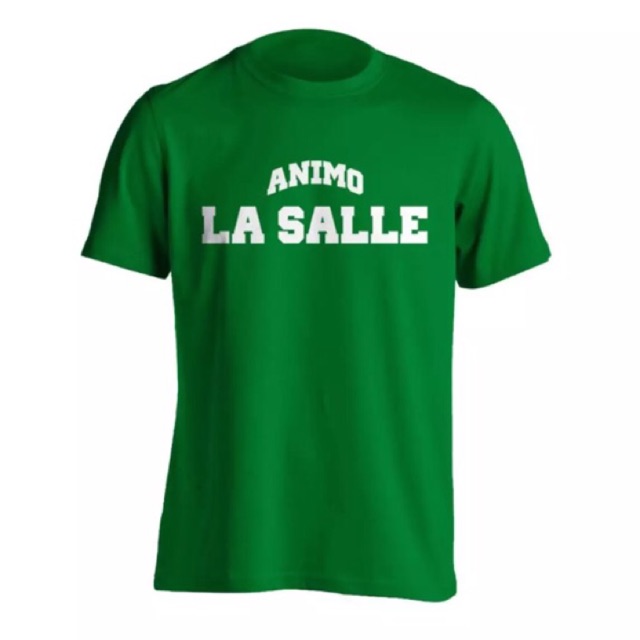 Animo La Salle DLSU De La Salle University Shirt(Green) | Shopee ...