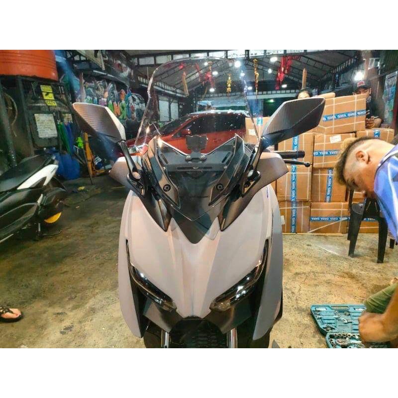 SRT BRACKET AND NEMO "NINJA" SIDE MIRROR SET FOR XMAX 300 | Shopee ...