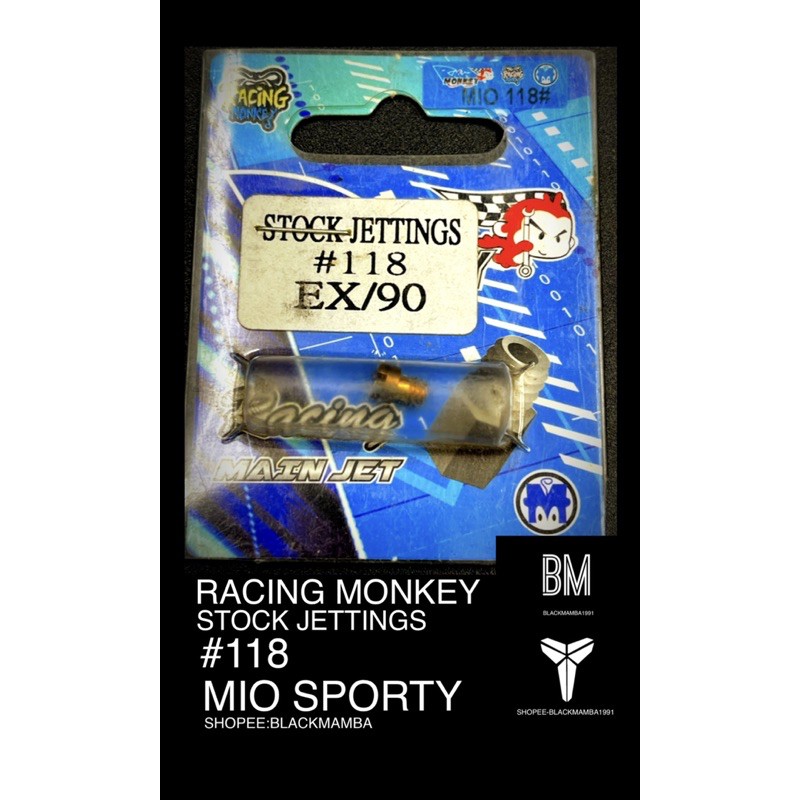 STOCK JETTINGS MIO RACING MONKEY | Shopee Philippines