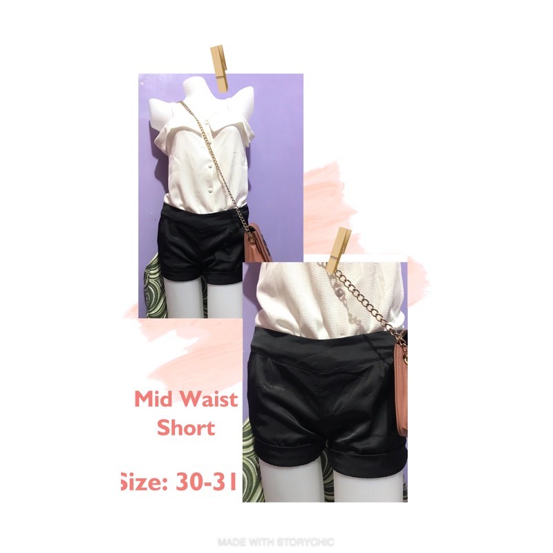 Mixed 4pcs Highwaist & Midwaist Short | Shopee Philippines