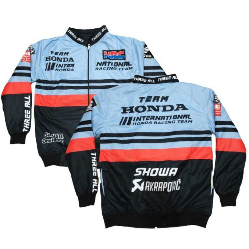 Honda NASCAR RACING TEAM JACKET | Vintage motorbike jacket | Shopee ...