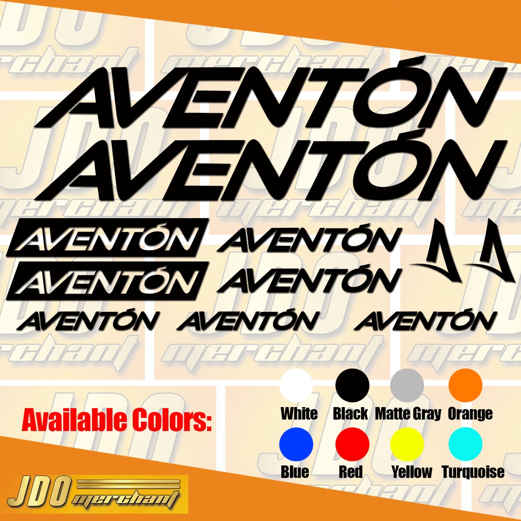 Aventon Bike Pack Vinyl Stickers Decals | Shopee Philippines