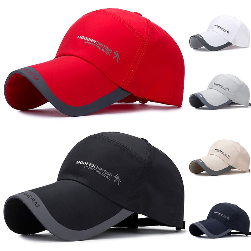 Sports Cap Mens Hat For Fish Outdoor Fashion Line Baseball Cap Long ...