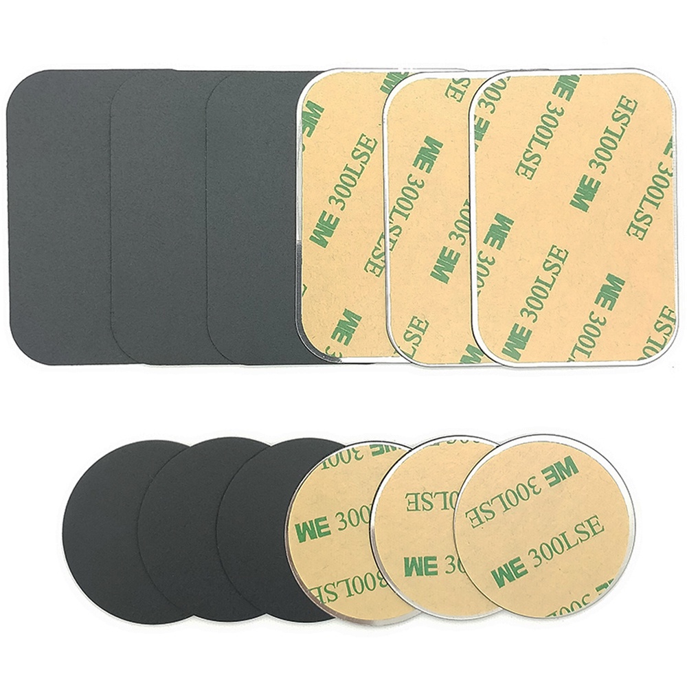 Thin Metal Plate For Magnetic Car Phone Holder Iron Sheet Sticker Disk For Magnet Phone Car ...