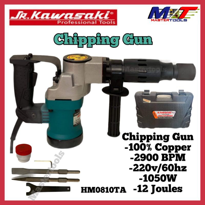 Jr Kawasaki Chipping Gun HM0810TA 1050 WATTS | Shopee Philippines