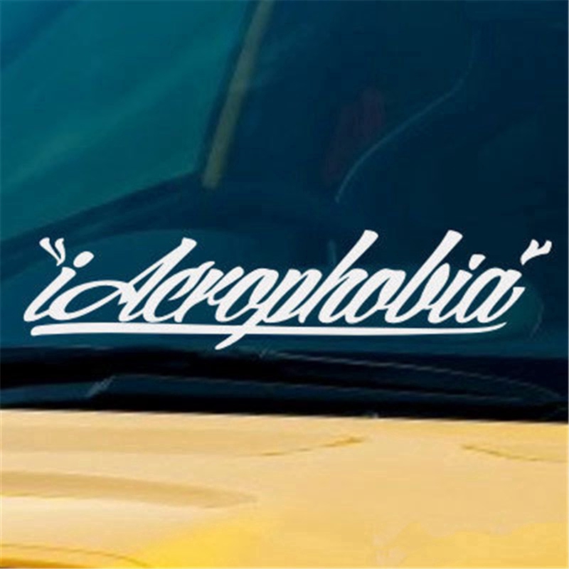 Car Sticker Front Rear windshield Decal Reflective Stickers Laser ...