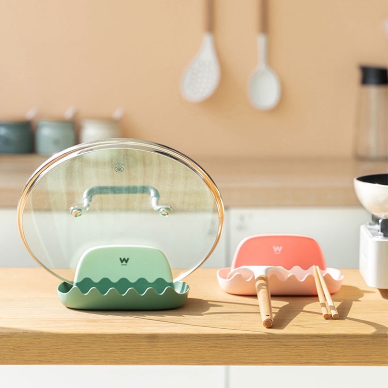 Kitchen Spatula Turner Spoon Rest Organizer Spatula Rack Holder Storage ...