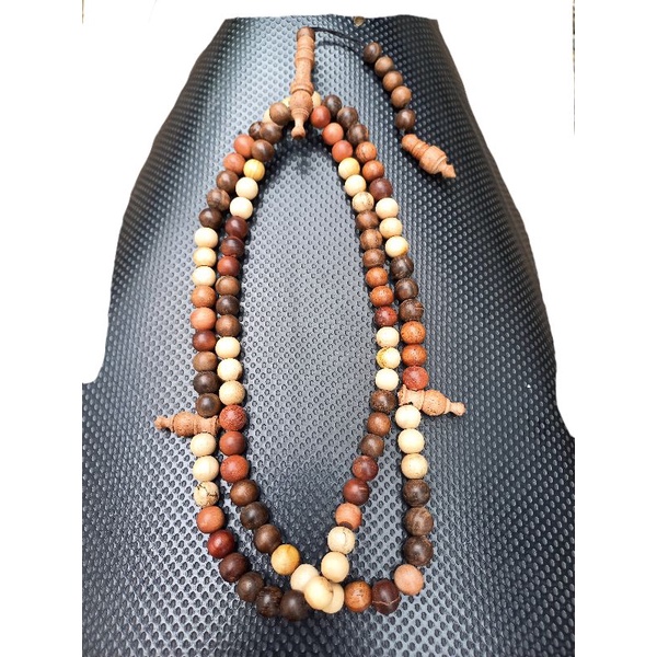 KAYU Tasbih Combination Of 3 Wood kalimosodo tasbih Combination Of ...
