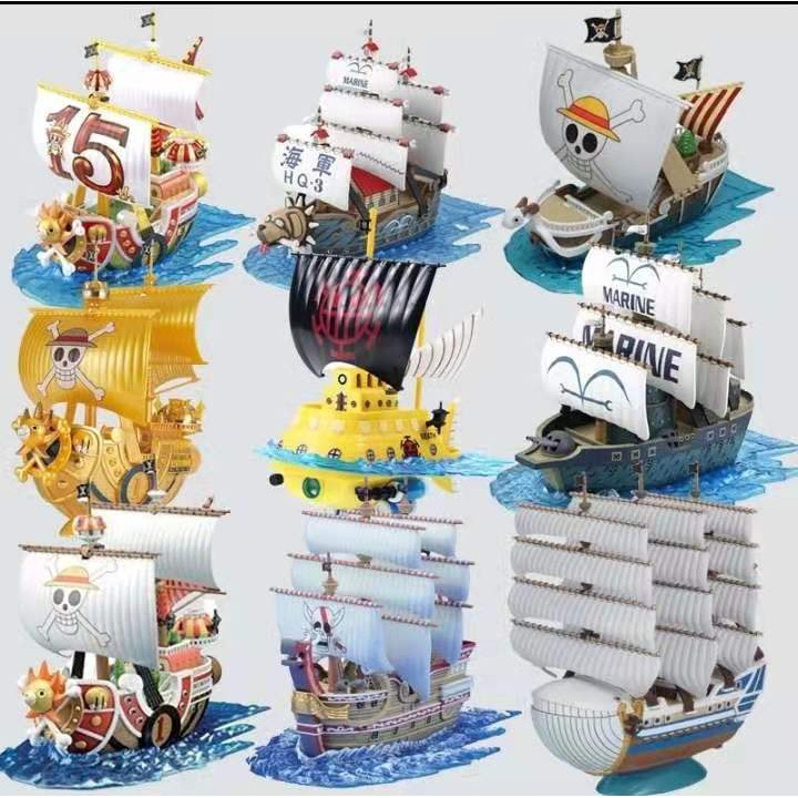 ONE PIECE SHIP ASSEMBLE PVC TOY | Shopee Philippines