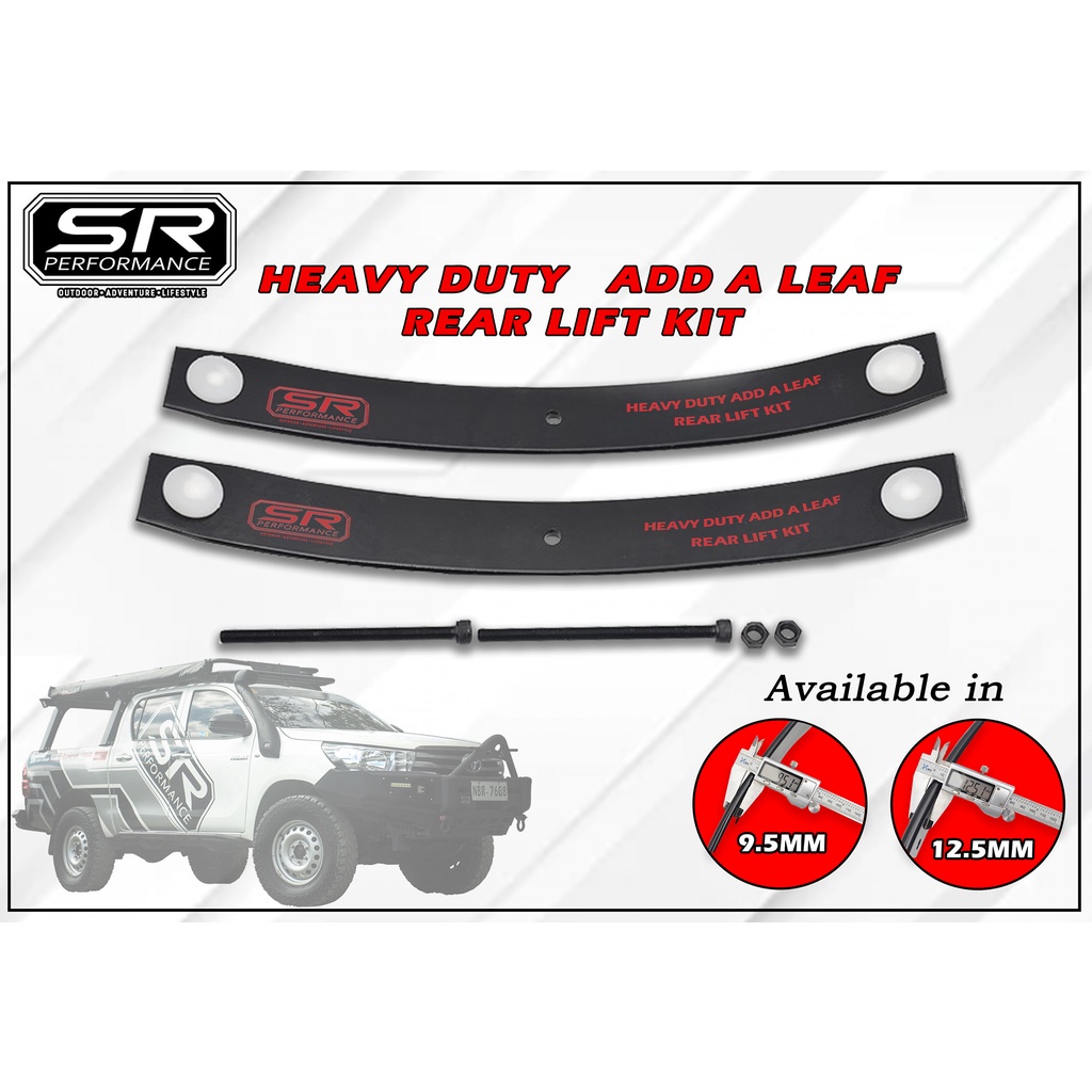 HEAVY DUTY ADD A LEAF REAR LIFT KIT BY SR PERFORMANCE | Shopee Philippines