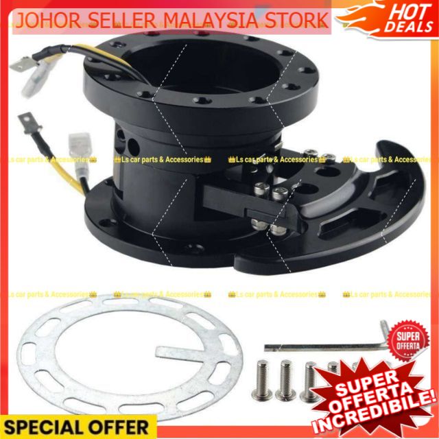 Bosskit Steering Racing Wheel Quick Release Hub Kit Adapter nardi ...