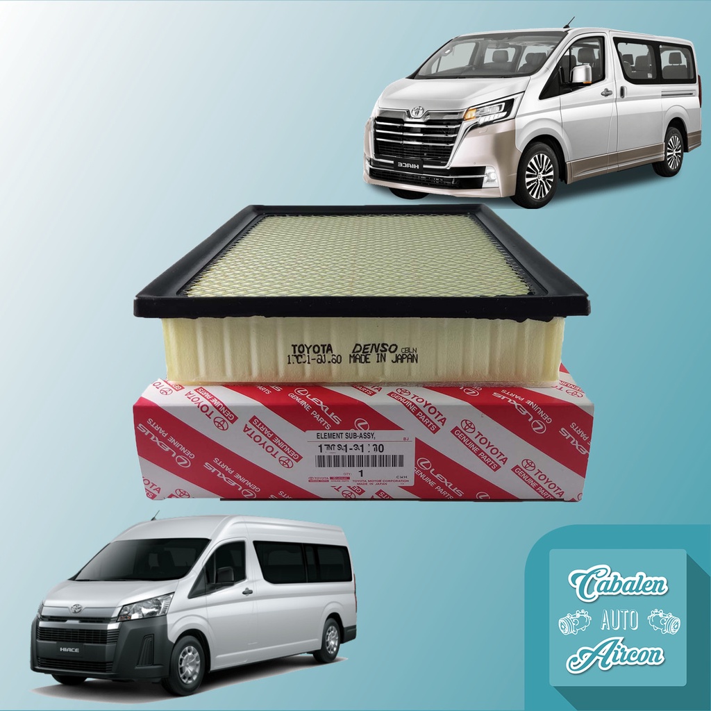 Air Filter for Toyota Hiace GL Grandia 2.8L and Toyota Hiace Commuter ...