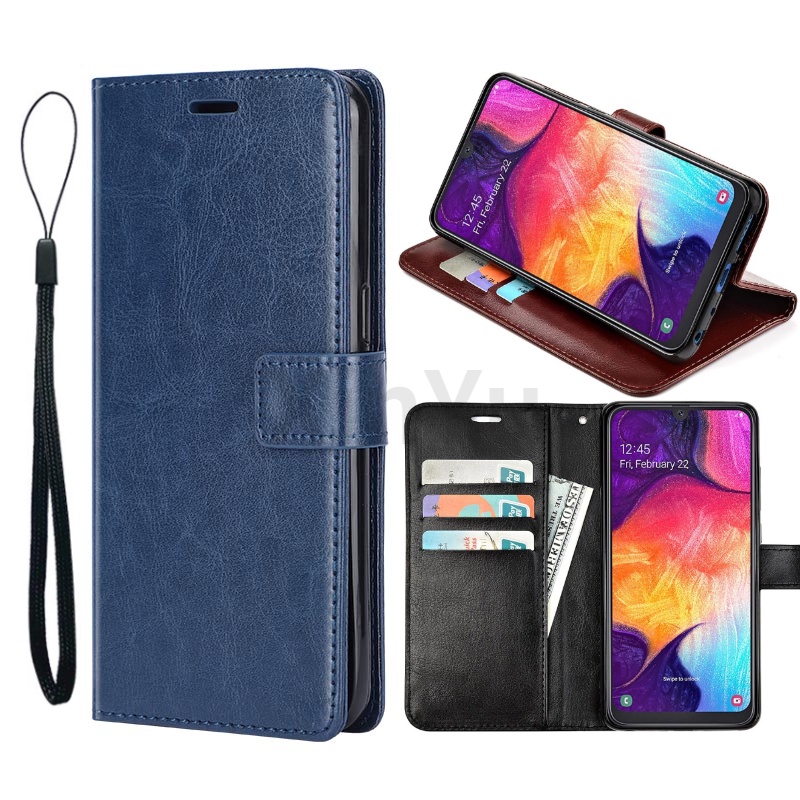 Casing Xiaomi Mi Redmi Note 10s 10 Pro 10C 10A Flip Cover PU Leather ...