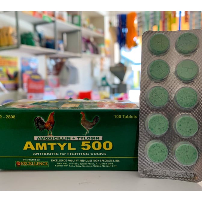 Amtyl 500 Tablet for Gamefowl, Birds and other animals | Shopee Philippines