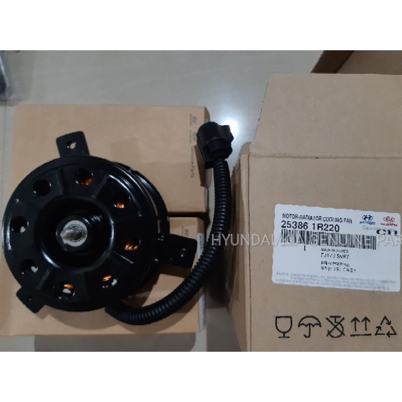 2010-2018 HYUNDAI ACCENT DIESEL /RADIATOR FAN MOTOR/25386-1R220 ...