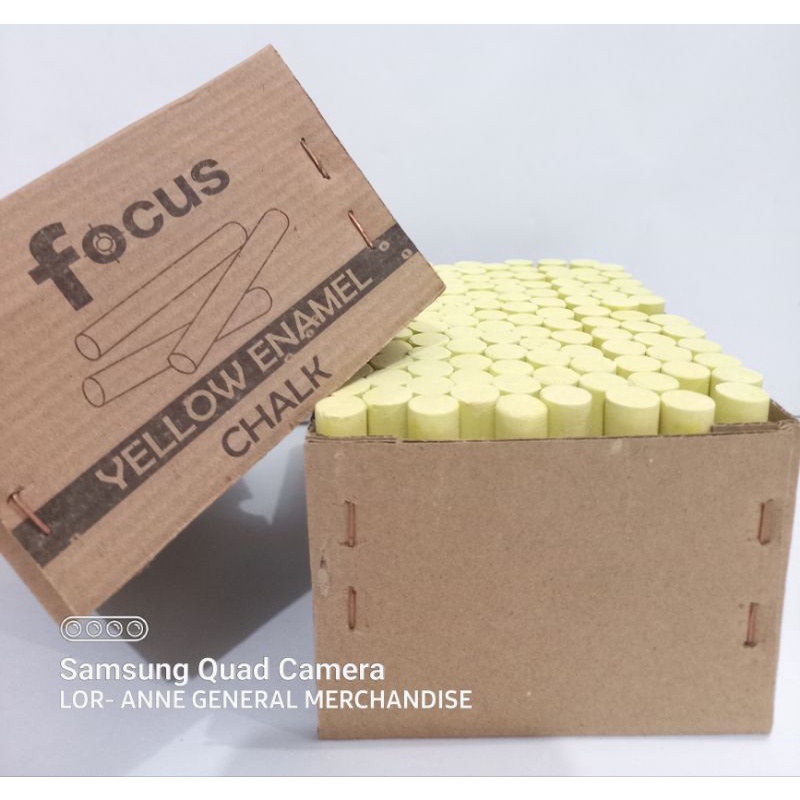 Focus Enamel Chalk 120 Pieces | Shopee Philippines
