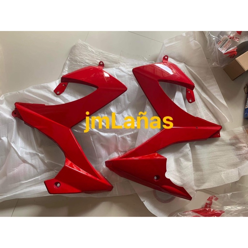 SUZUKI GENUINE LEGSHIELD / MAIN PIPE / LEG SHIELD sold as left & right ...