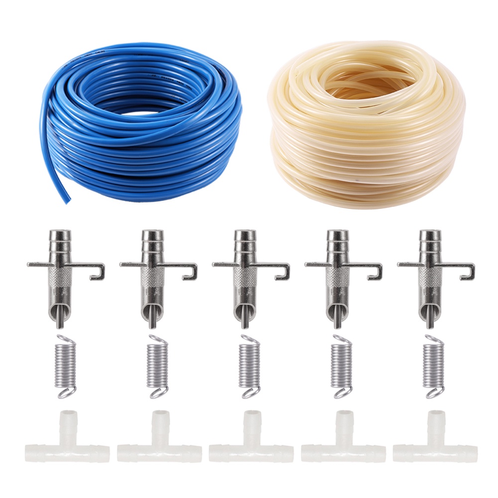 Rabbit Automatic Drinker with 5M Hose Kit Rabbit Drinker Nipple Feeding ...