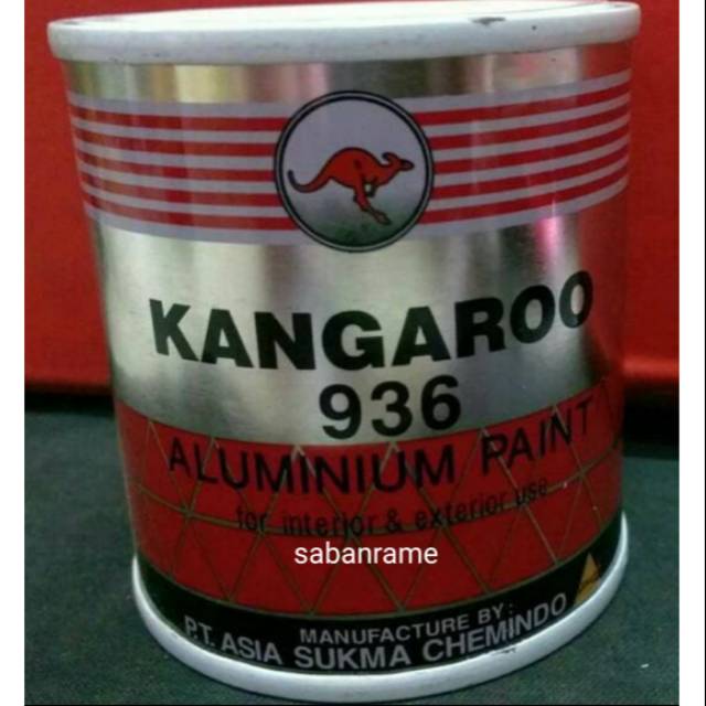 KANGOROO ALUMINUM SILVER COLOR PAINT 936 (100 ML ) | Shopee Philippines