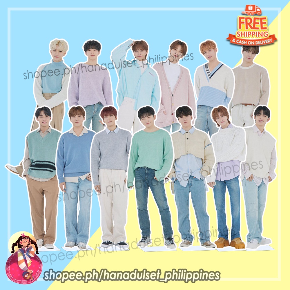 5 inches SEVENTEEN Version 2 Standees [Individual] ♥ hdsph | Shopee ...
