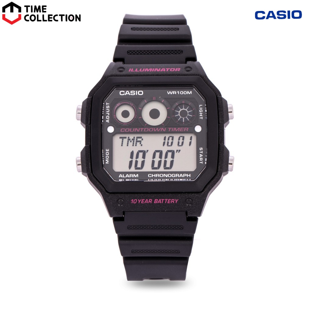 Casio AE-1300WH-1A2VDF Digital Rubber Strap Watch For Men | Shopee Philippines