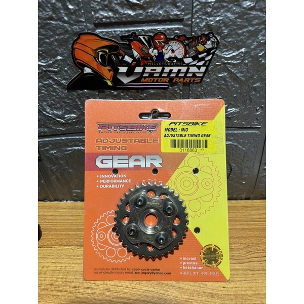 Pitsbike Adjustable Adj Cam Timing Gear Mio Sporty Soulty Fino Mio115 ...
