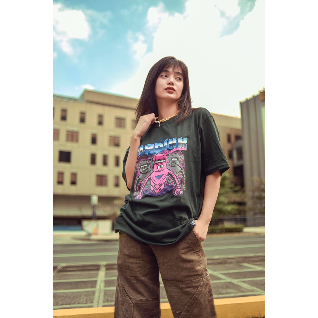 mad ink retro collection robot (green) | Shopee Philippines