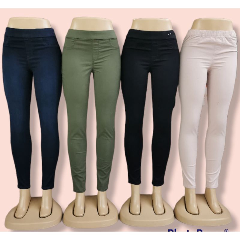 Ladies jeans Jagging stretchable skinny slim fet ‍ ️ | Shopee Philippines