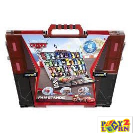 Cars 2 Fan Stand Play 'N Display Carrying Case Track Holds 40 Cars ...