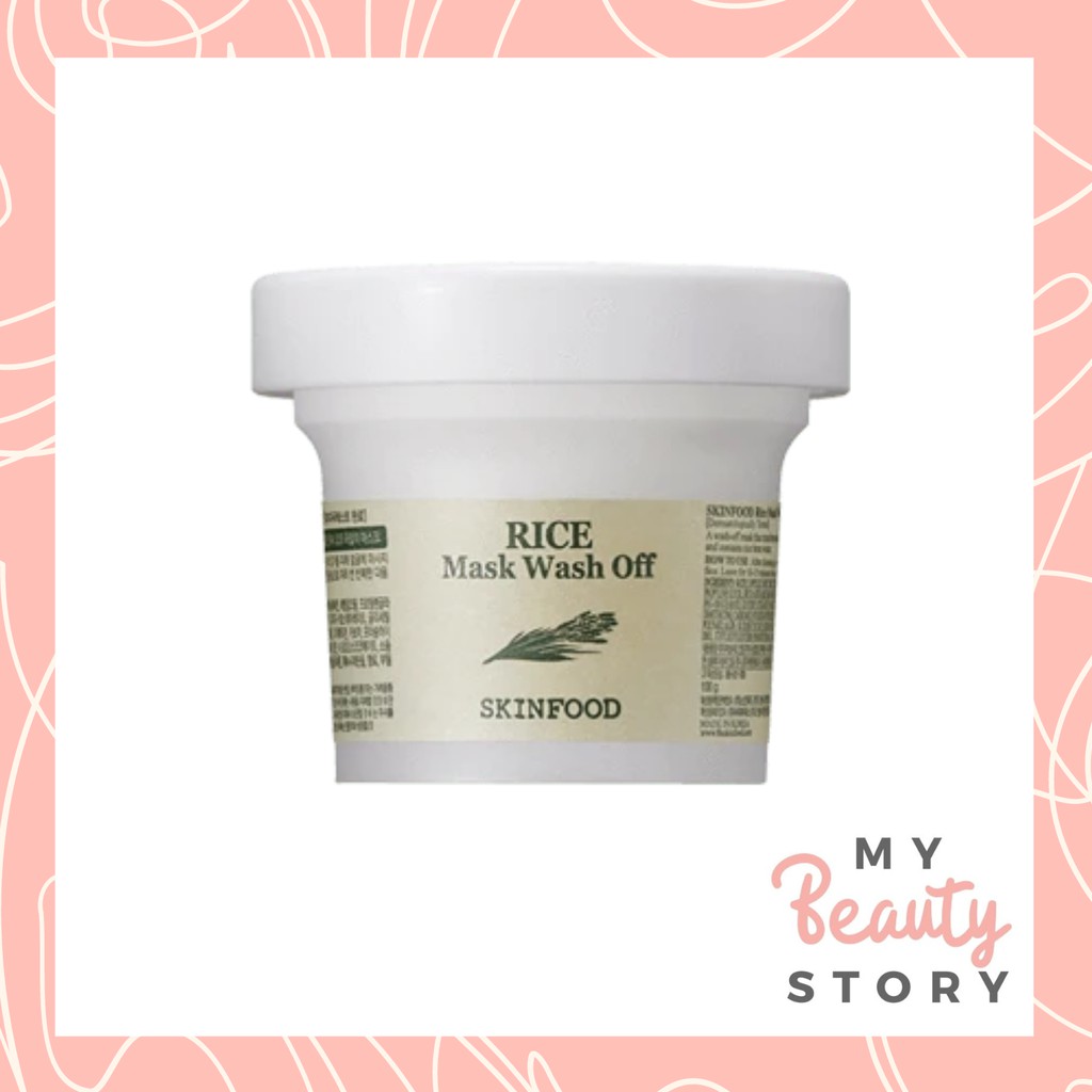 Skinfood Rice Mask Wash Off 100g | Shopee Philippines