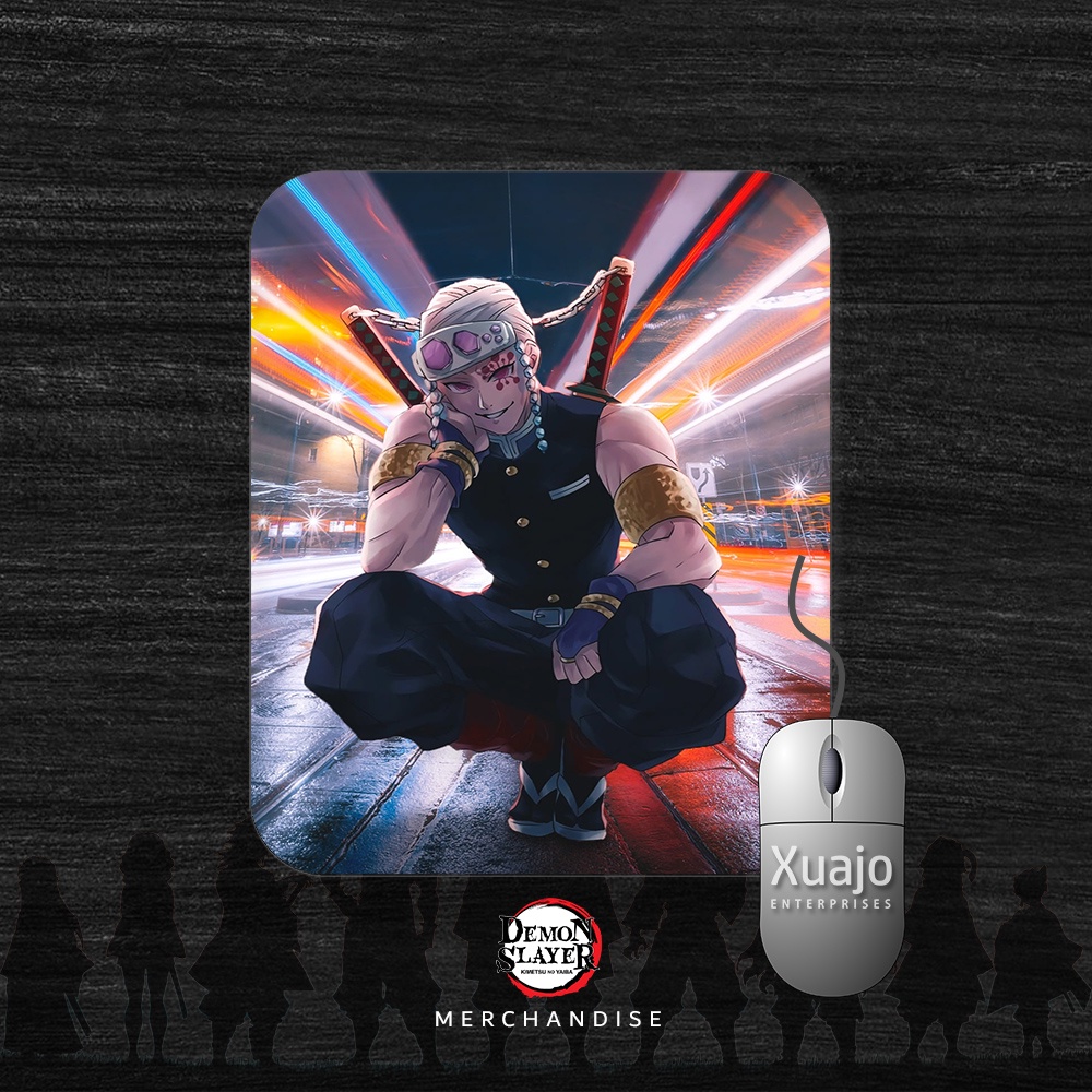 Demon Slayer Mouse Pad - Tengen Uzui - Sound Hashira - Kimetsu no Yaiba ...