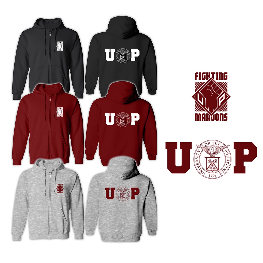 UP CHAMPION HOODIE University of the Philippines Jacket Unisex w ...