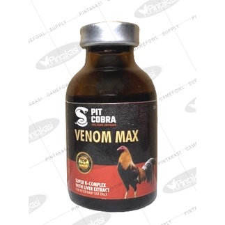 Pit Cobra Venom Max 20mL Super B-Complex With Liver Extract for ...