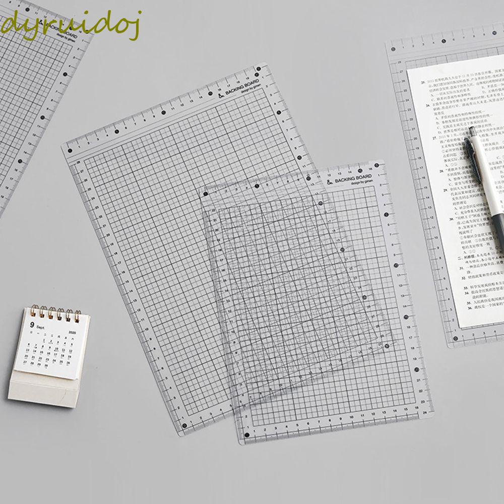 DYRUIDOJ Durable Ruler Board Waterproof Drawing Clipboard Cutting Mats ...