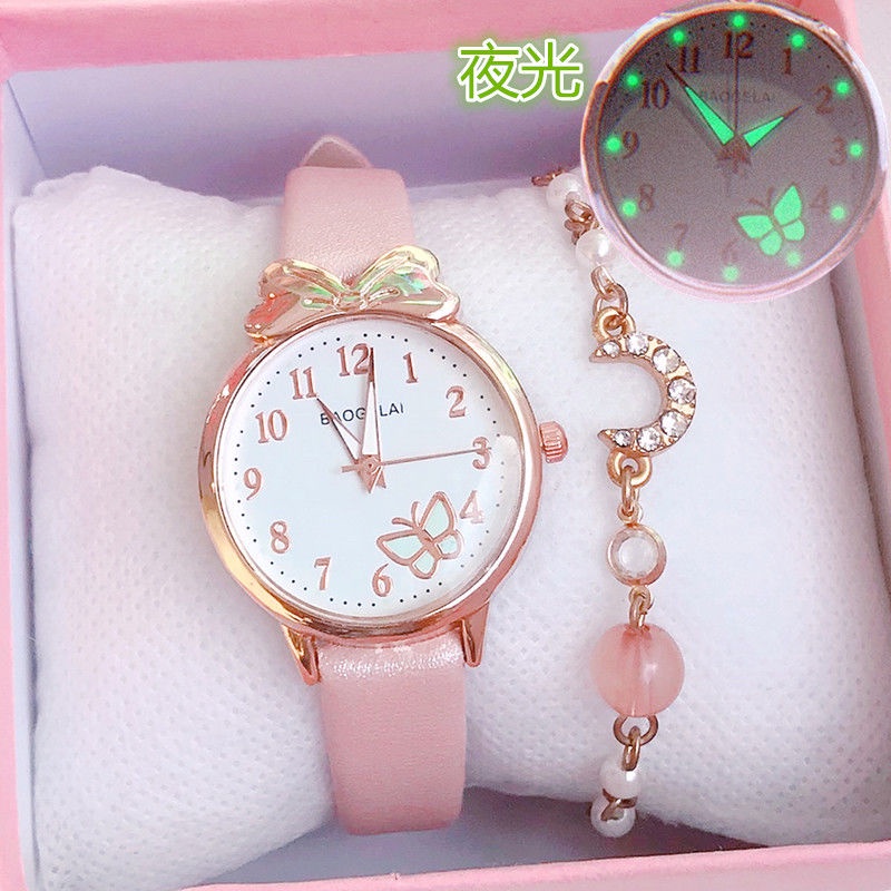 Middle School Students Quartz Watch Junior High Girls Luminous ...