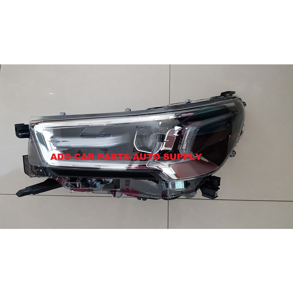 Toyota Hilux Revo 2021 - LED Type Headlight Head light Headlamp Head ...
