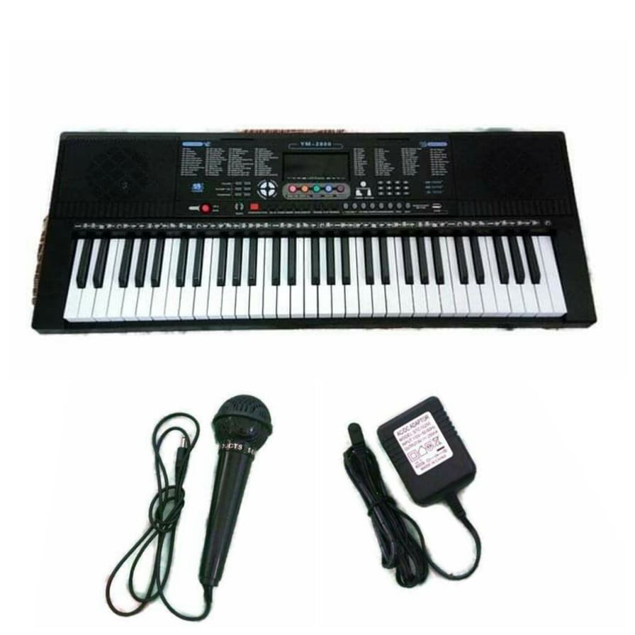 61 Keys Electronic Keyboard Yongmei-YM2800 with USB MP3 Player and Free ...