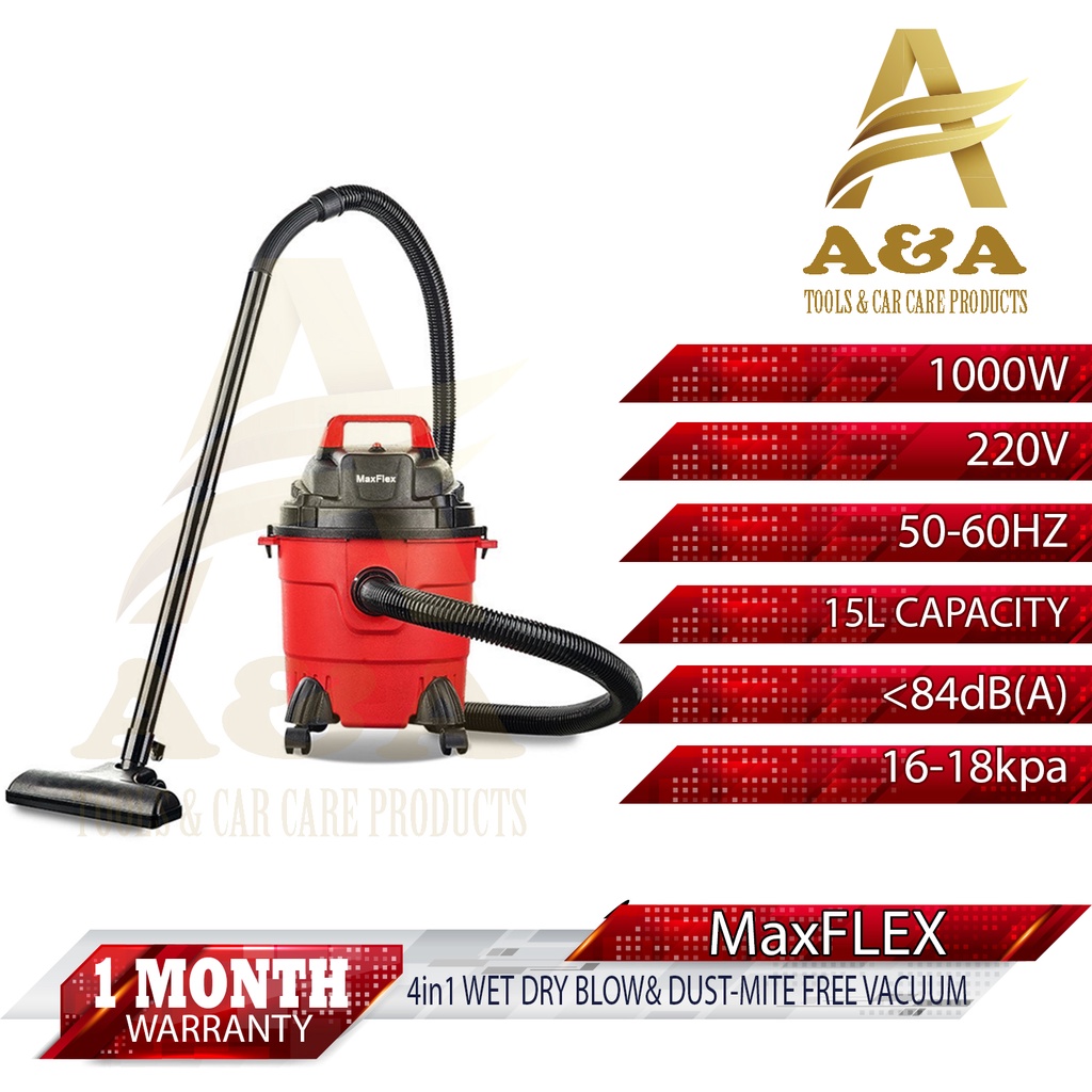 a MaxFLEX 4in1 WET DRY BLOW & DUSTMITE-FREE VACUUM CLEANER | Shopee ...