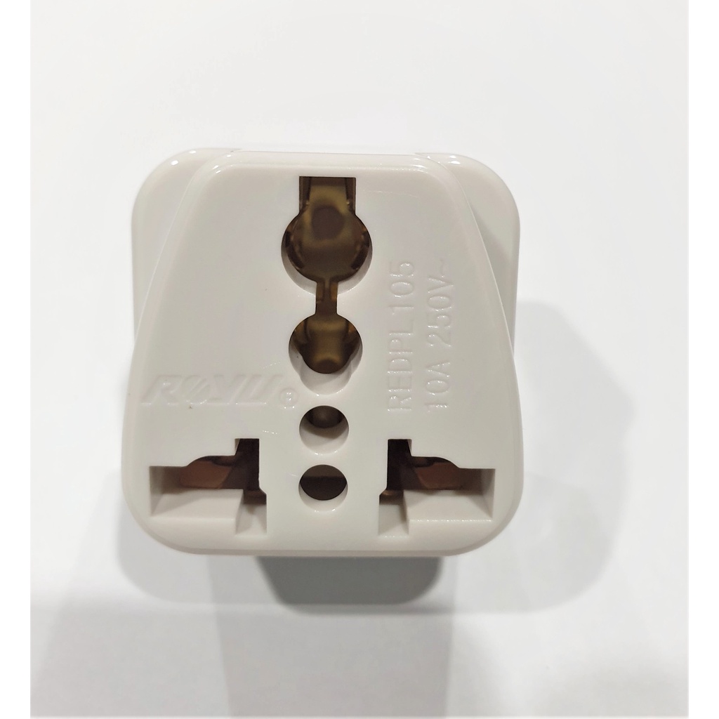 ROYU ELECTRICAL UNIVERSAL OCTOPUS ADAPTER REGULAR PLUG REDPL105 ...