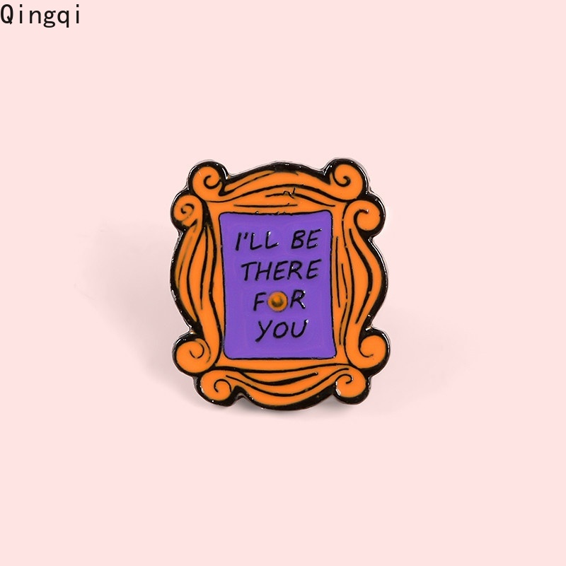 Friends Frame Enamel Pin 90s TV Show Gifts Monica's Door Frame Brooch ...