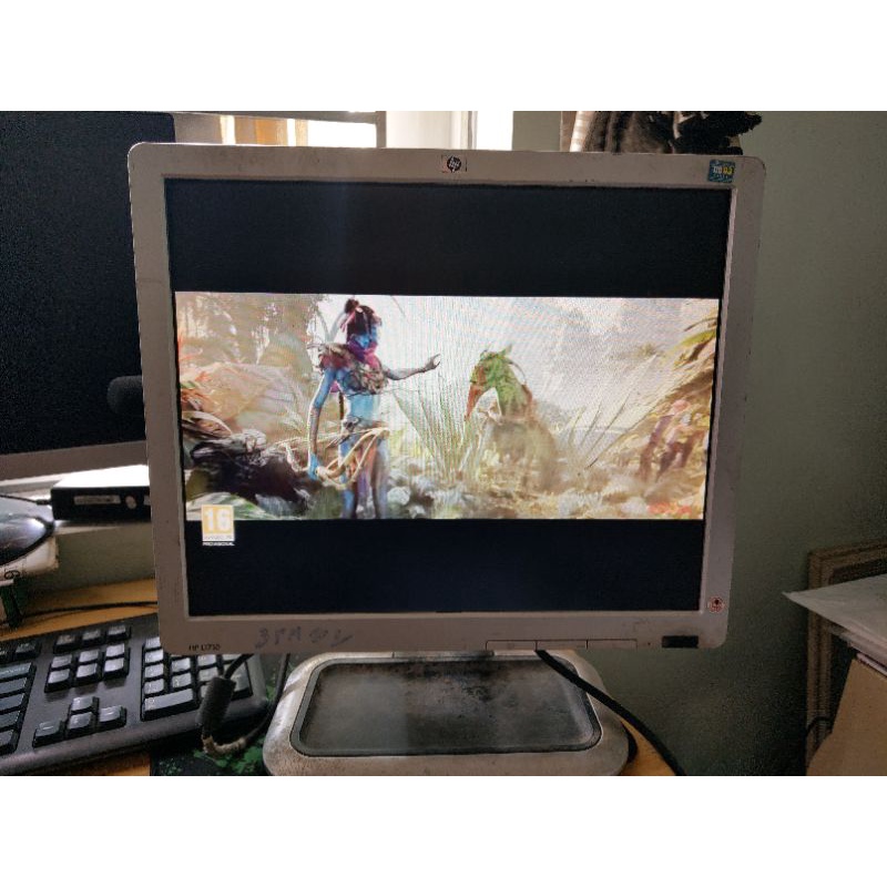 Hp 17 inch monitor (Old as shown) | Shopee Philippines
